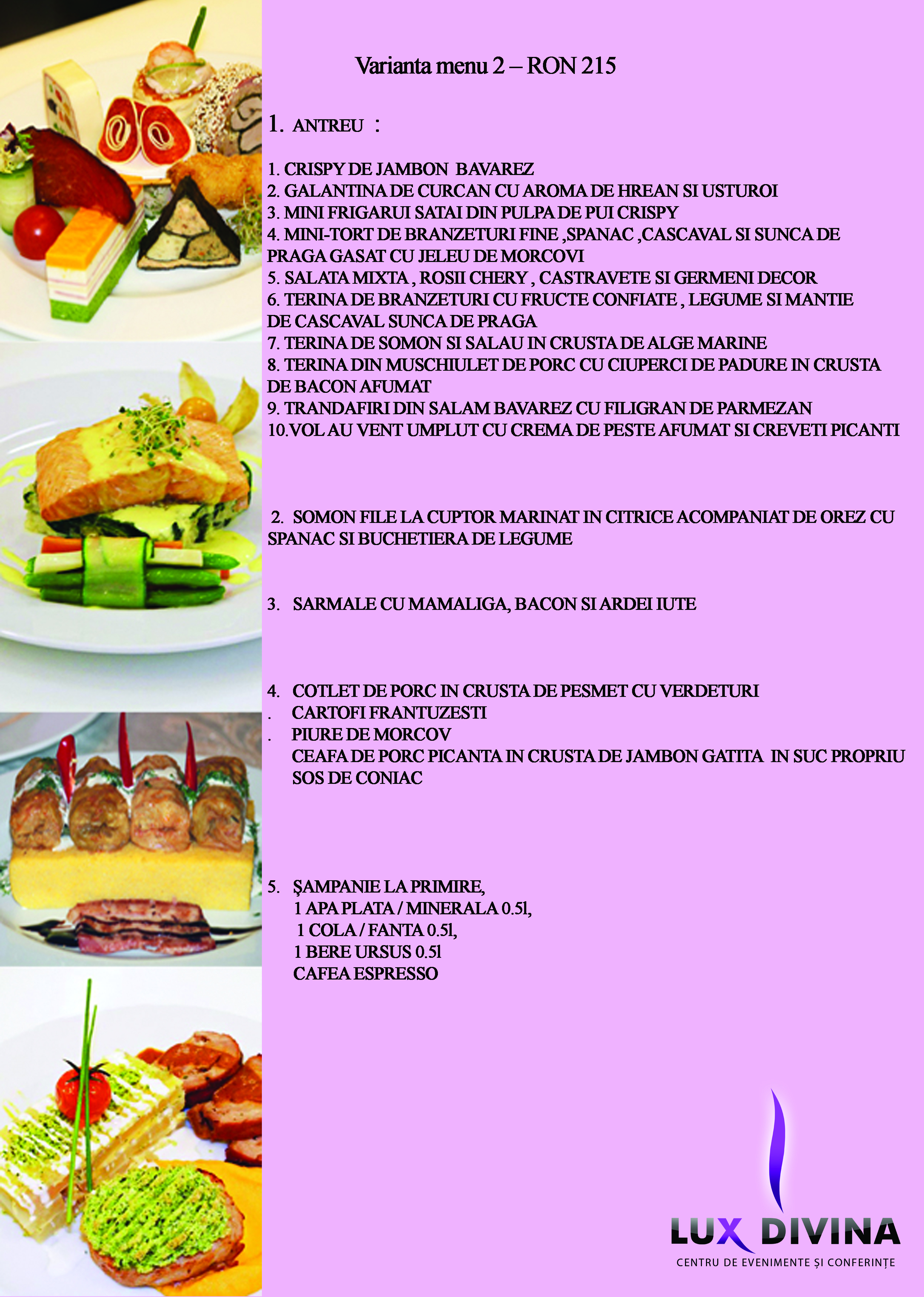 Lux Divina - Mananc in Brasov | brasovtour.com